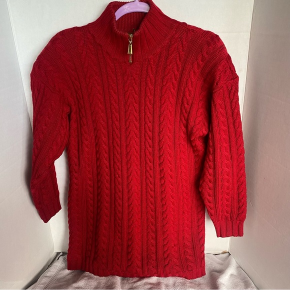Classiques Entier | Sweaters | Classiques Entier Womens M Sweater Red 0 ...